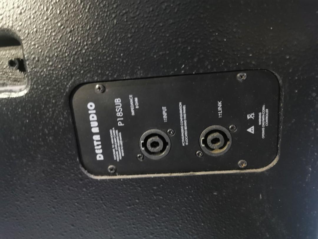 Delta Audio Subwoofer, Audio, Soundbars, Speakers & Amplifiers on Carousell