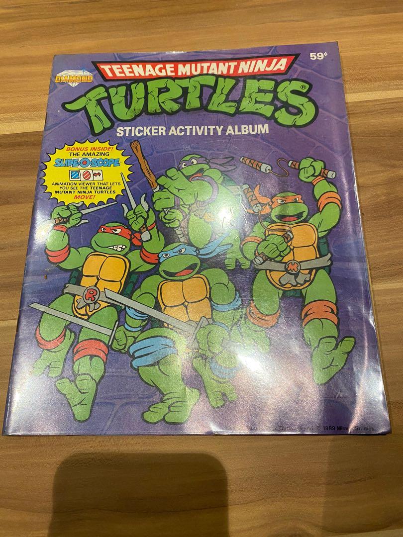 Diamond Teenage Mutant Ninja Turtles Sticker Activity Album, Hobbies ...