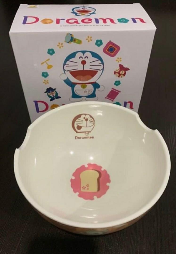 Doraemon Ramen bowl and Doraemon festive carrier, Furniture & Home ...
