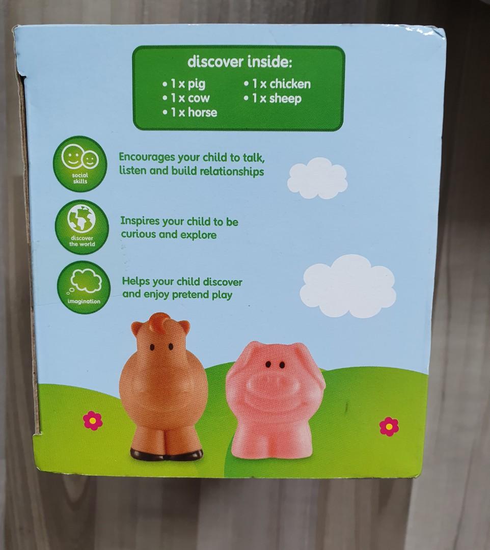 ELC Happyland Farm Animals figurines, Babies & Kids, Infant Playtime on ...
