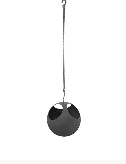 Elho hanging sphere planter - grey, Furniture & Home Living, Gardening ...