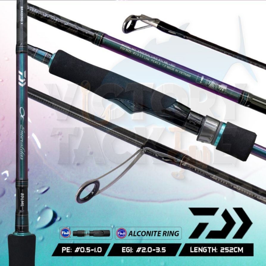 Emeraldas 83LML Eging Rod, Sports Equipment, Fishing on Carousell