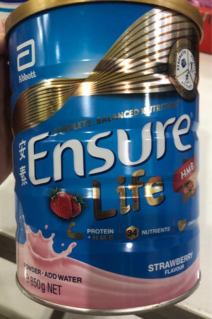 Ensure Life 850g, Health & Nutrition, Health Supplements, Health Food ...