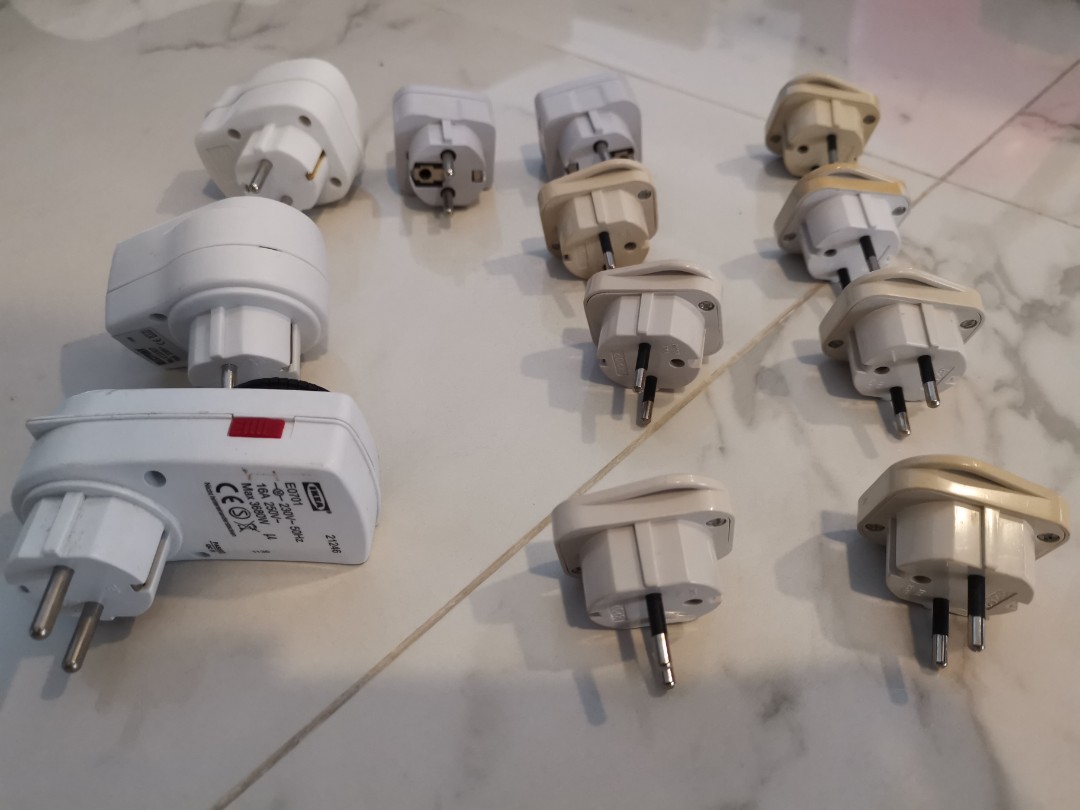 EU to UK/SG electrical plug adaptors, TV & Home Appliances, Other Home ...