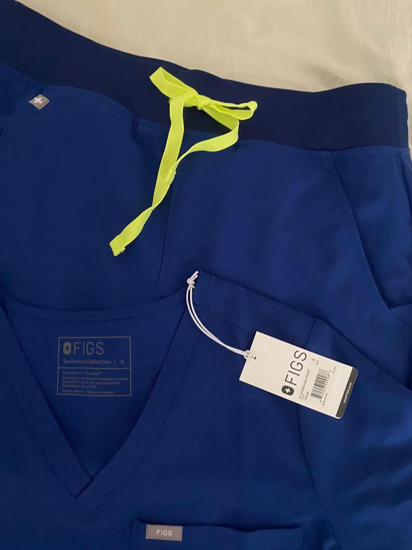 FIGS scrubs ELECTRIC BLUE, Women's Fashion, Activewear on Carousell