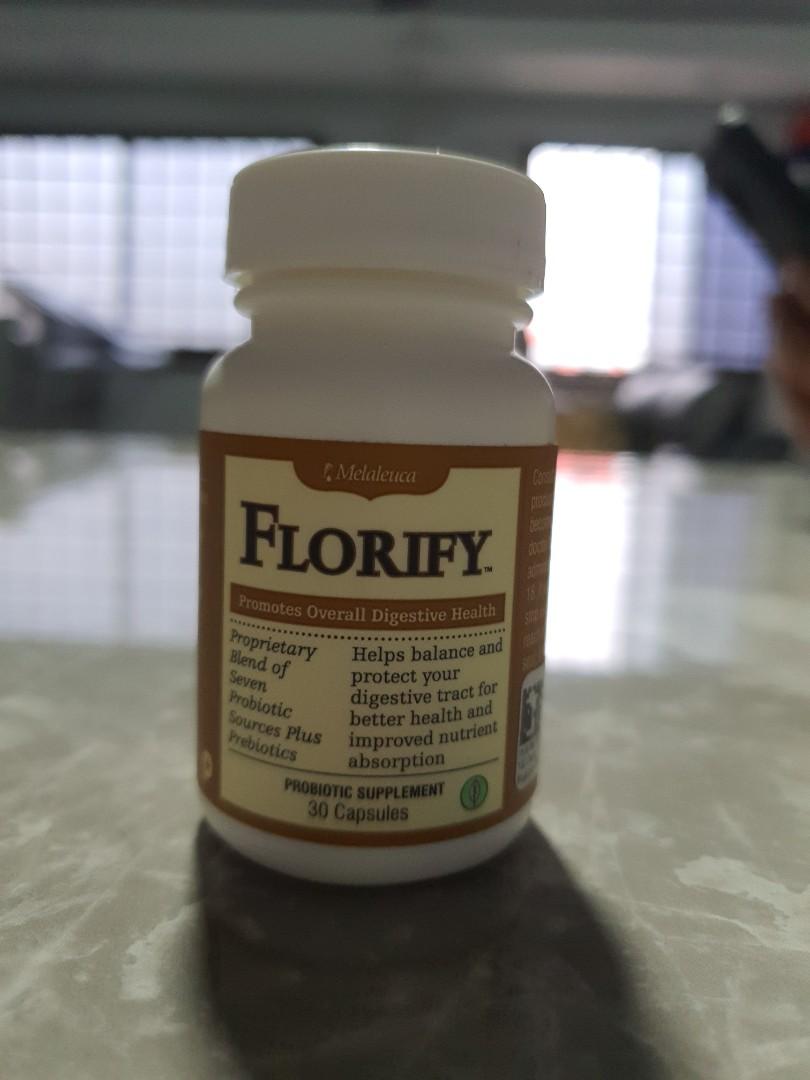 FLORIFY Probiotic Supplement, Health & Nutrition, Health Supplements ...
