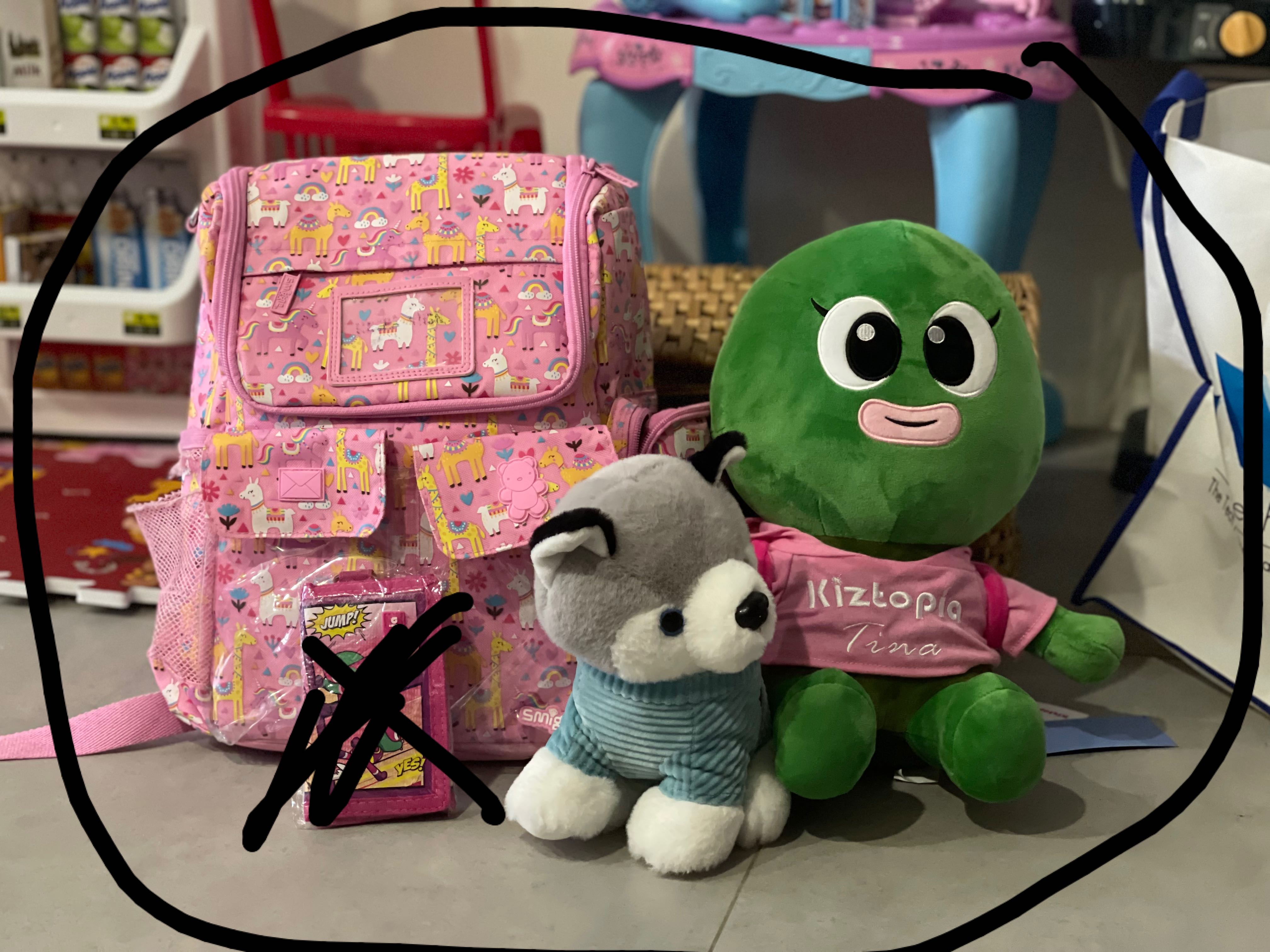 Free smiggle bag and soft toy, Babies & Kids, Babies & Kids Fashion on ...