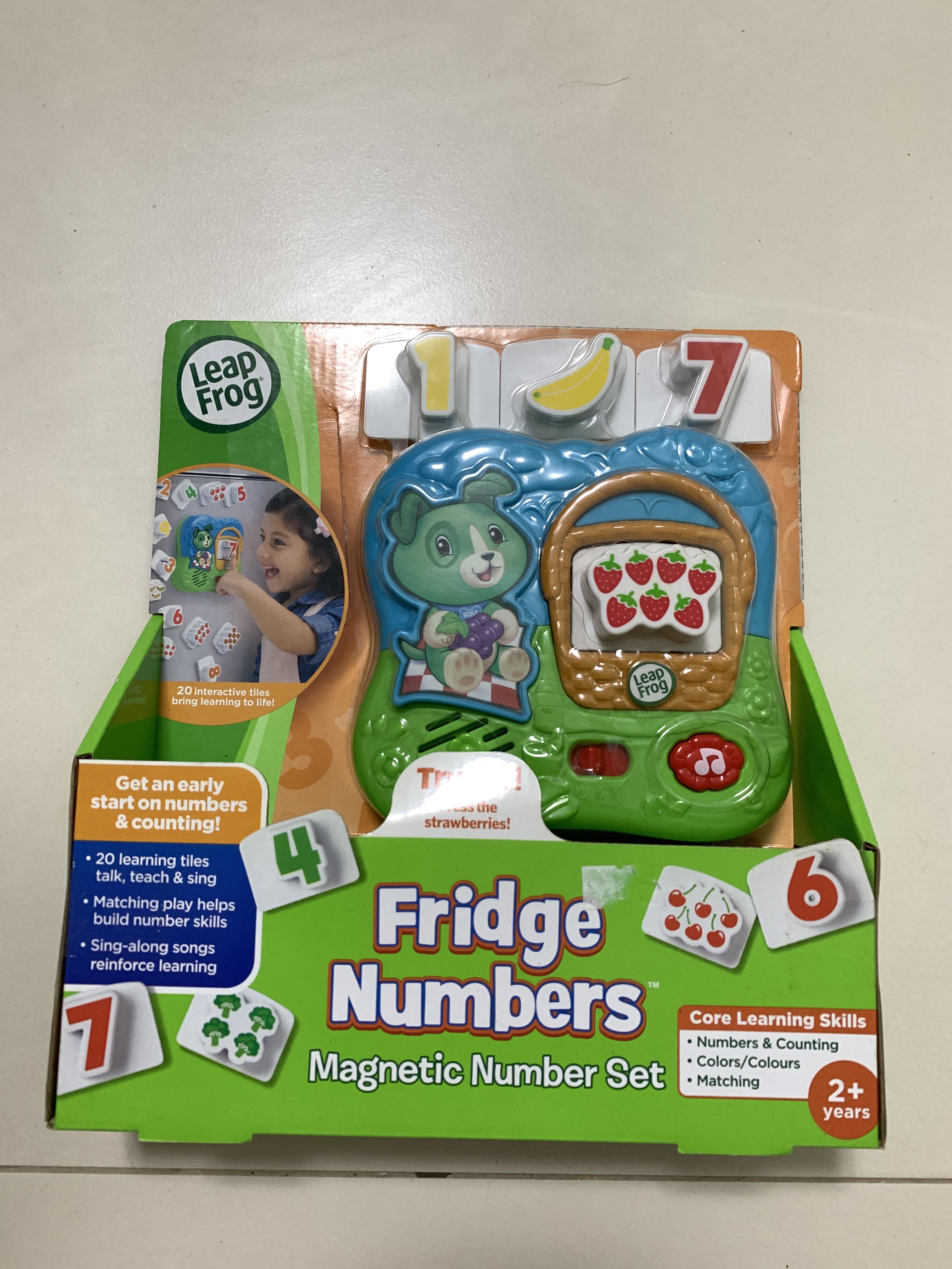 Fridge Number - Magnetic Number Set, Babies & Kids, Infant Playtime on ...