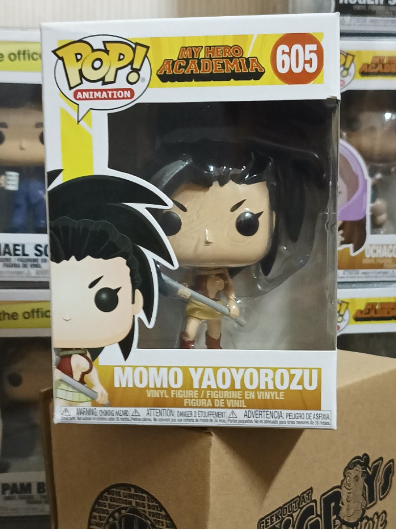 Funko Pop | MHA - Momo Yaoyoruzu, Hobbies & Toys, Toys & Games on Carousell