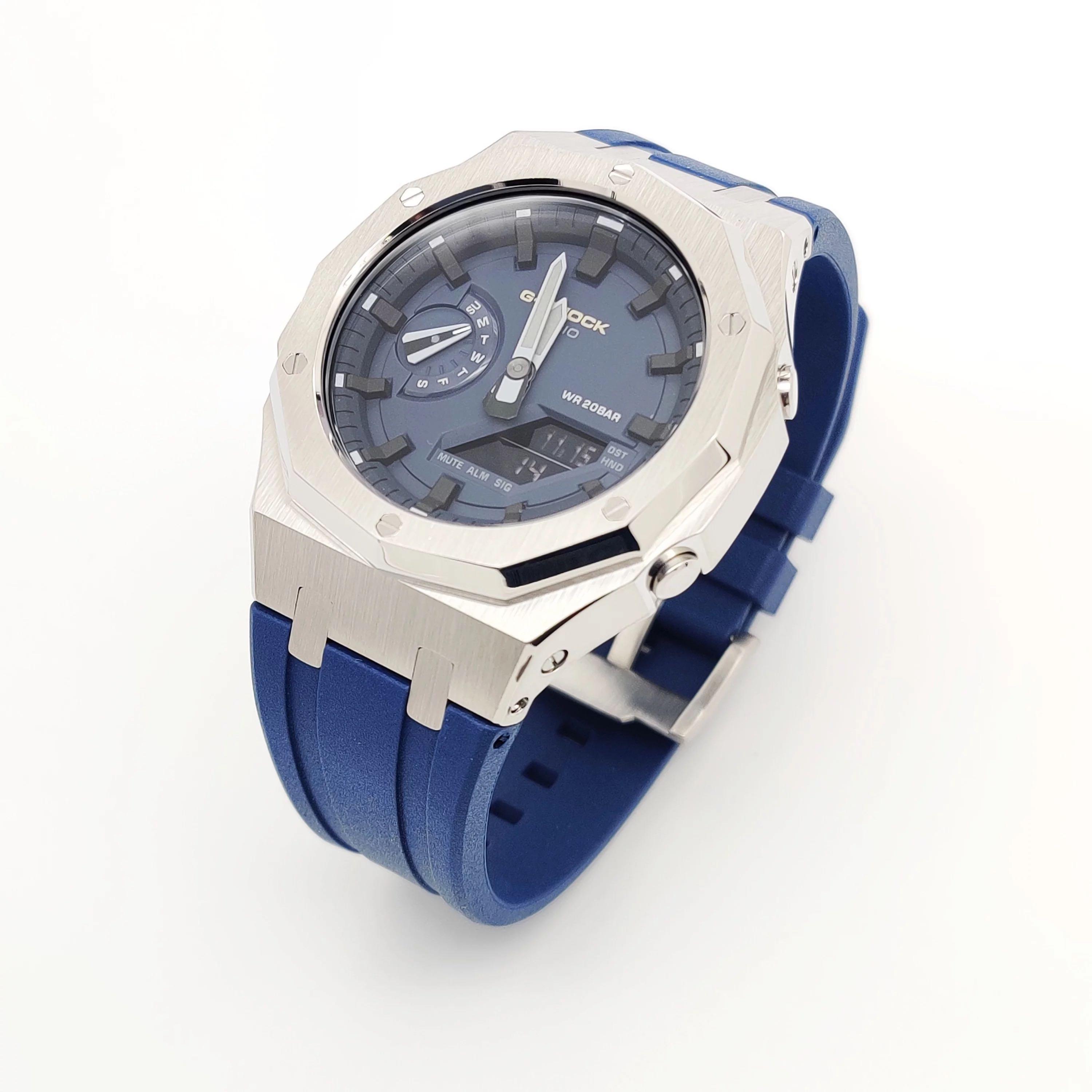 G- Shock Casio new samurai style bezel mod ga2100 ga2110 ga-2100 ga2110 ...