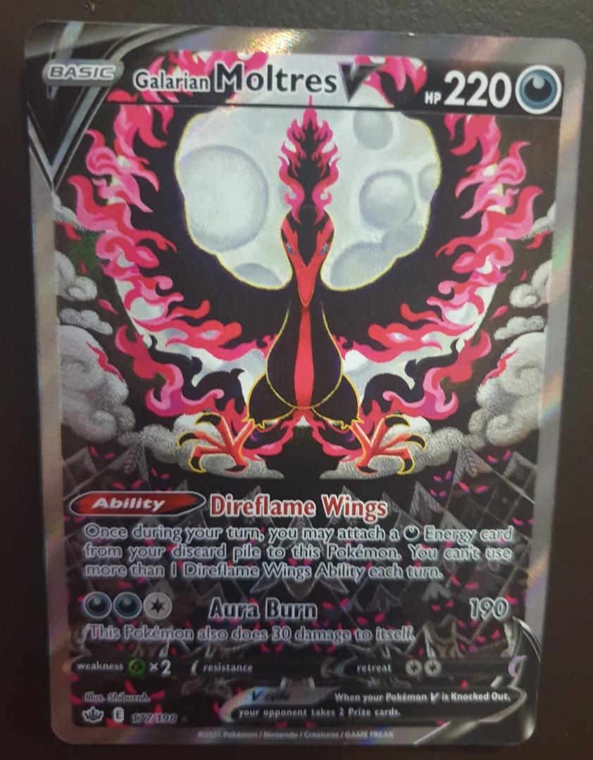 Galarian Moltres V (Alternate full art), Hobbies & Toys, Toys & Games ...