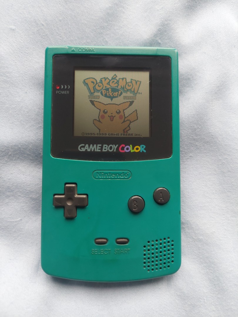 Gameboy color nintendo game boy pokemon yellow blue red, Video Gaming ...
