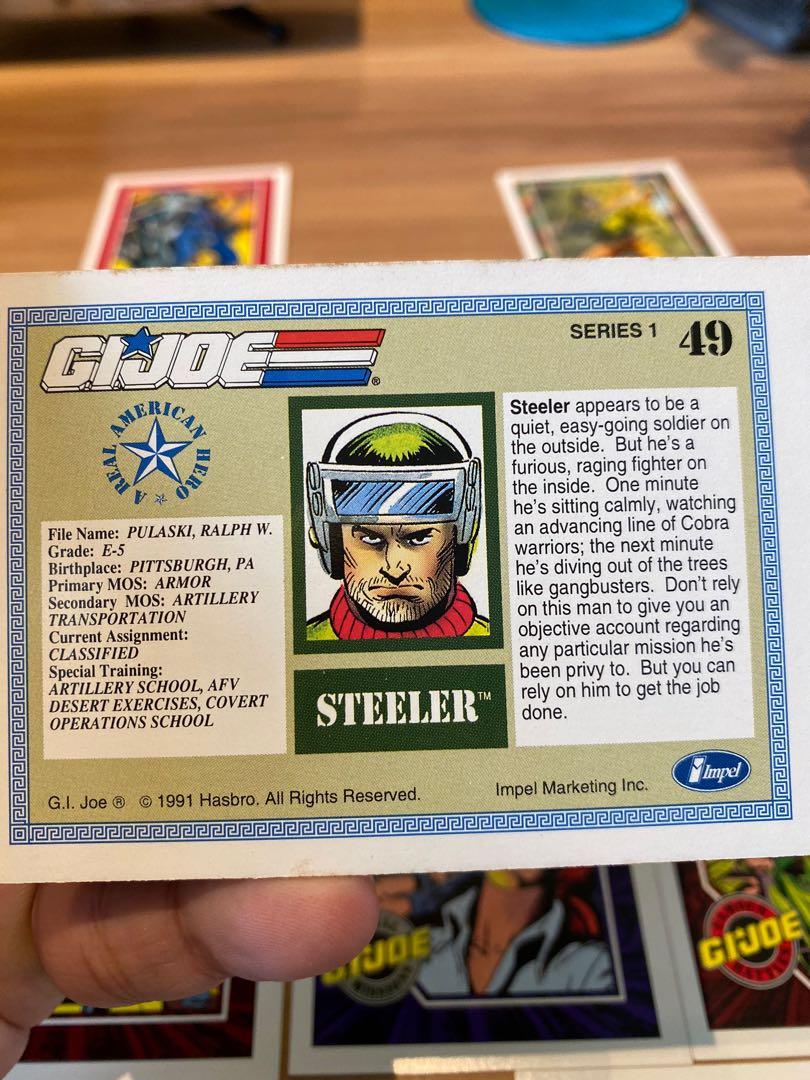 G.I.Joe Trading Cards Series 1, Hobbies & Toys, Memorabilia ...