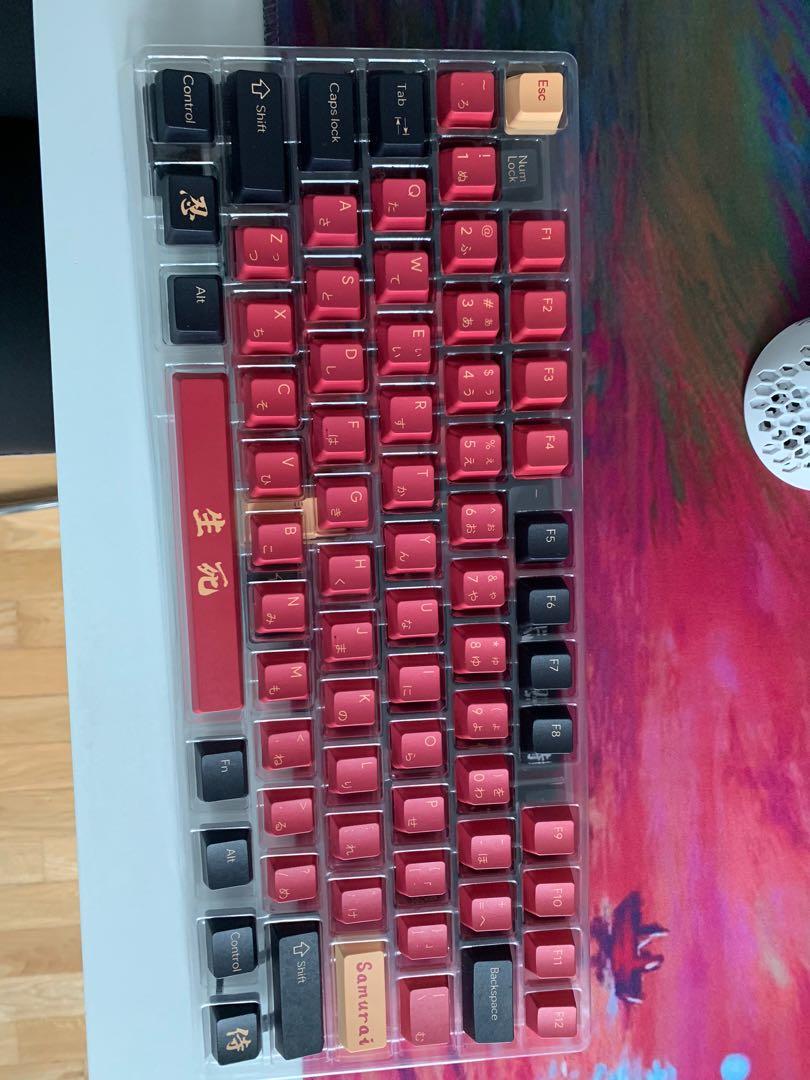 GMK samurai clone keycap set, Computers & Tech, Parts & Accessories ...