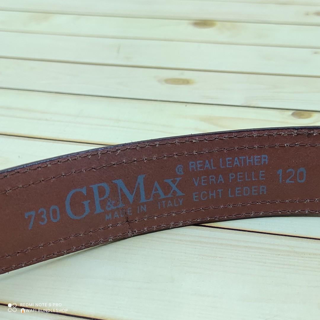 g.p max leather belt, Men's Fashion, Watches & Accessories, Belts on ...