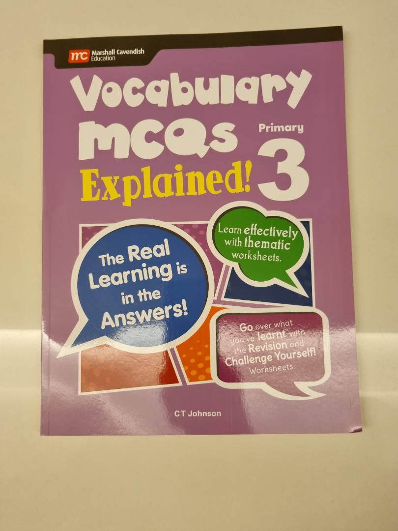 2 books......Grammar MCQ Vocabulary MCQ - Primary 3, Hobbies & Toys ...