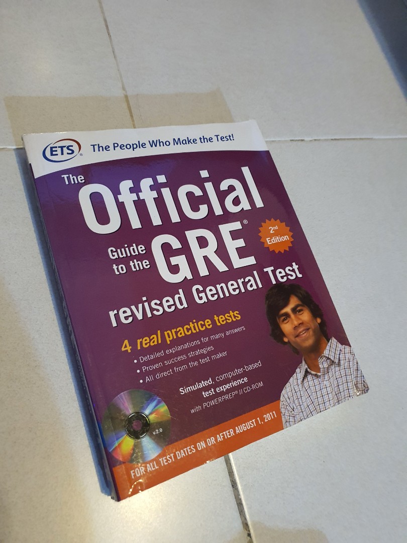 GRE ETS General Tests with 4 real practice tests, Hobbies & Toys, Books ...