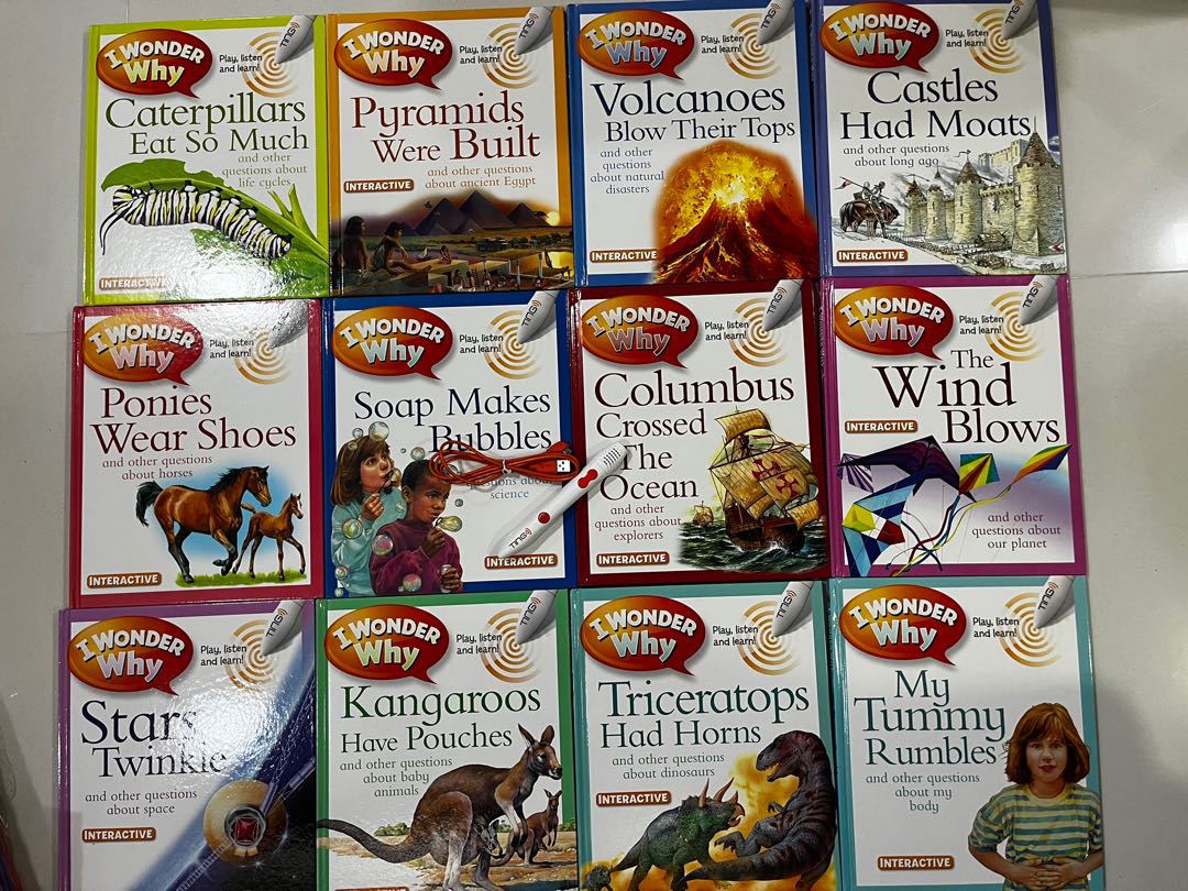 Grolier I wonder why interactive TNG encyclopaedia, Hobbies & Toys ...