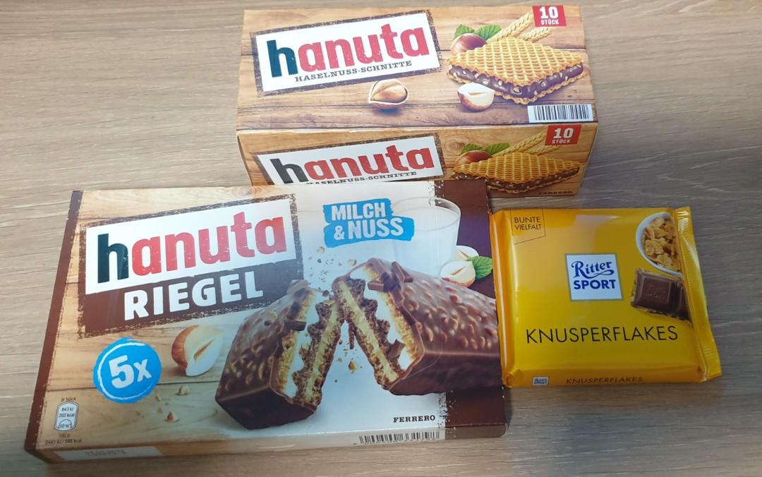 Hanuta Chocolate from Germany, Food & Drinks, Packaged & Instant Food ...