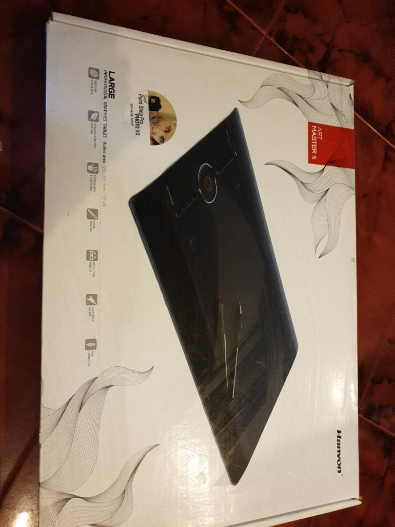 HANVON art master professional graphic tablet, Computers & Tech ...