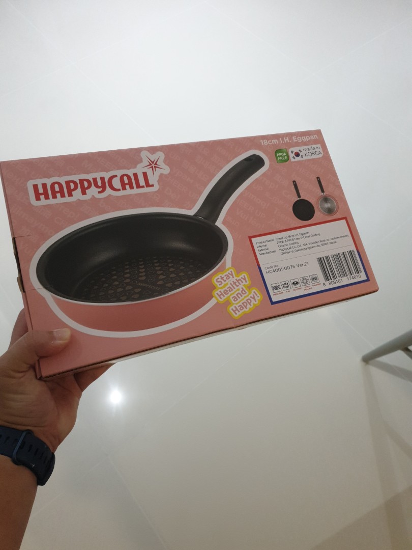 Happy call pan, Furniture & Home Living, Kitchenware & Tableware ...