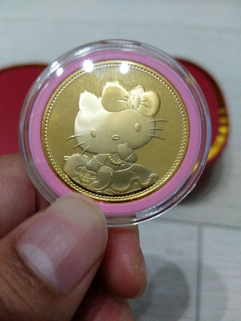 Hello Kitty Collectible Singapore Mint Coin, Hobbies & Toys ...