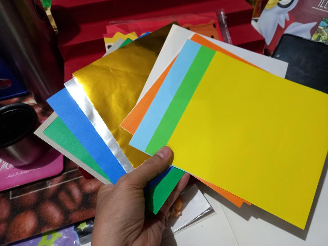 Hello Kitty Colored Paper, Hobbies & Toys, Toys & Games on Carousell