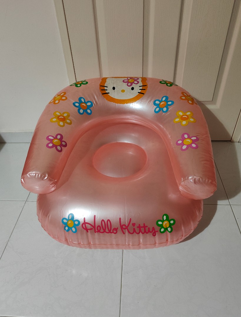 Hello Kitty Inflatable Chair for Kid, Babies & Kids, Infant Playtime on ...