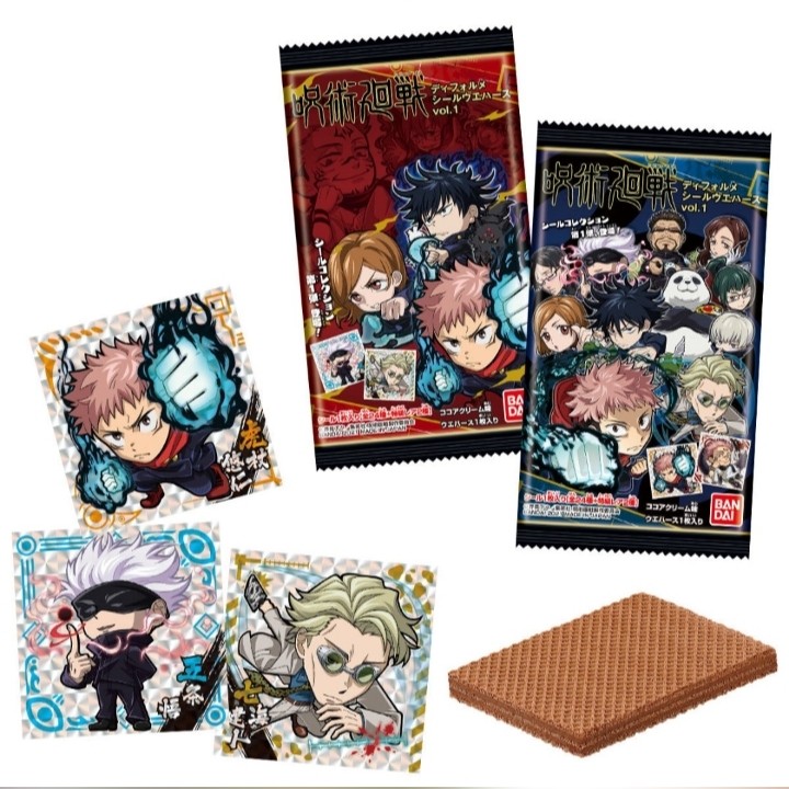 [INSTOCK] JJK JUJUTSU KAISEN gojou gojo satoru Sticker waffle bandai ...