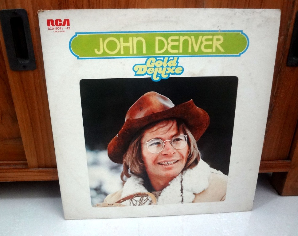 John Denver 2 LP Set Gold Deluxe Japan Pressing, Hobbies & Toys, Music ...