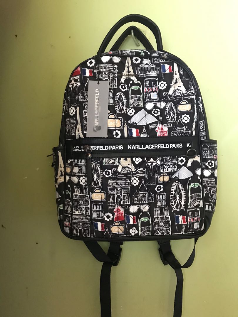 Karl Lagerfeld backpack, Women's Fashion, Bags & Wallets, Backpacks on ...