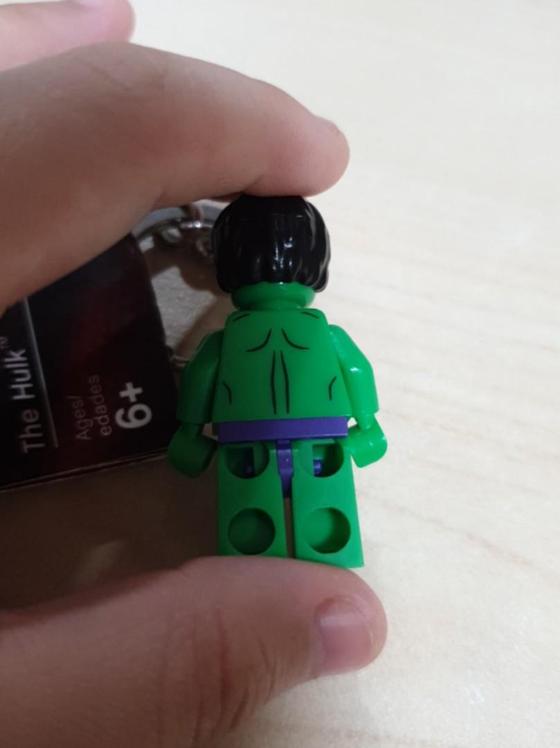 Lego Keychain - Hulk, Hobbies & Toys, Toys & Games on Carousell
