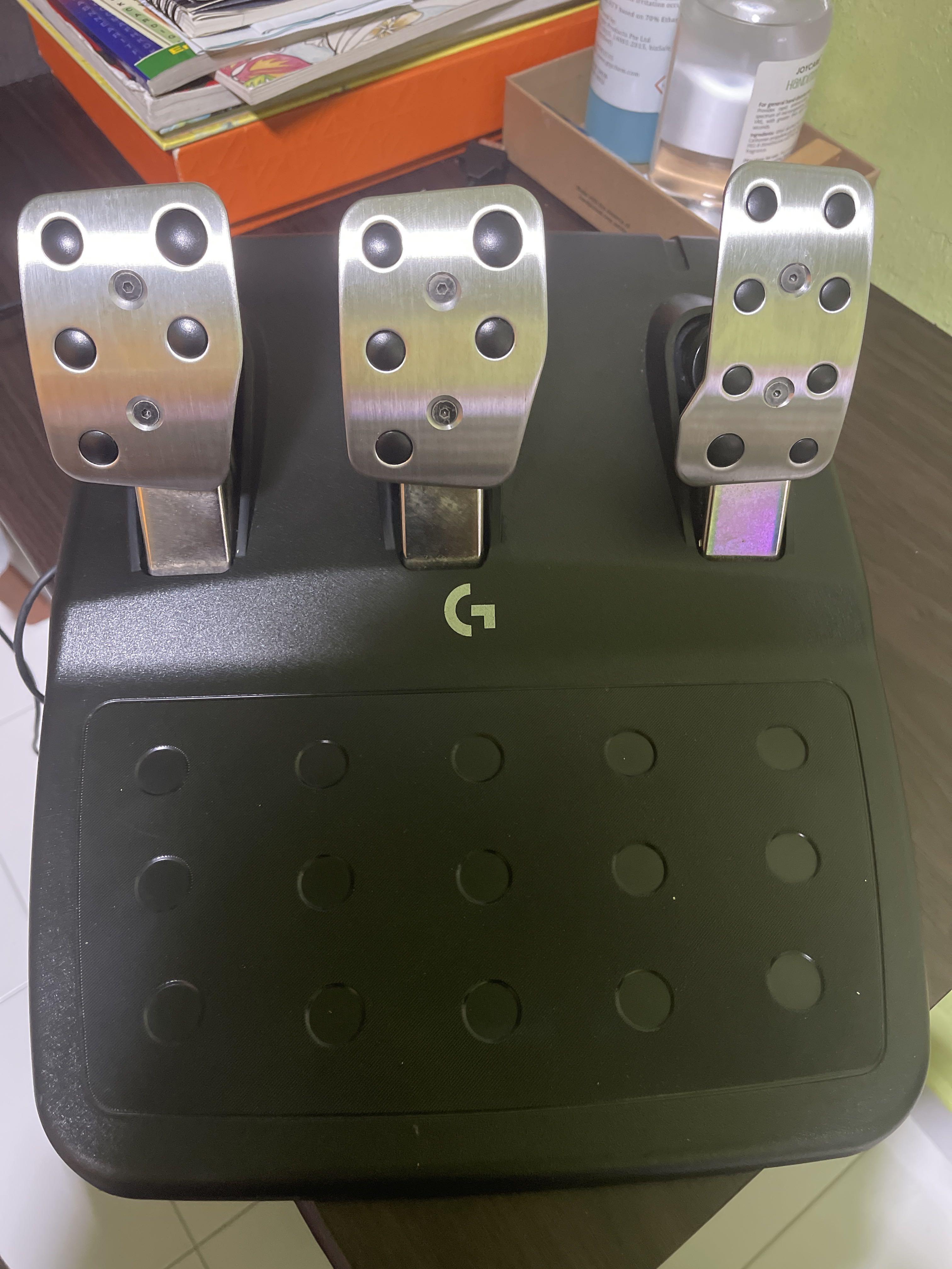 LOGITECH G923 RACING WHEEL AND PEDALS, Video Gaming, Video Game ...