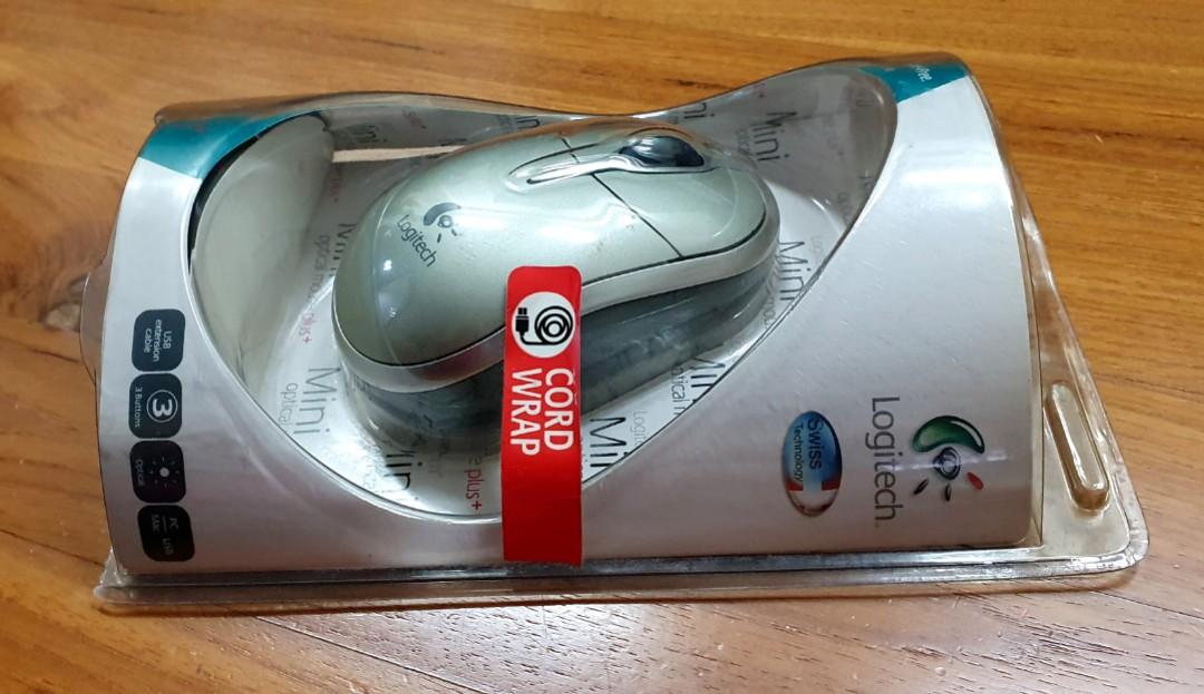 Logitech Mini Optical Mouse plus +, Computers & Tech, Parts ...