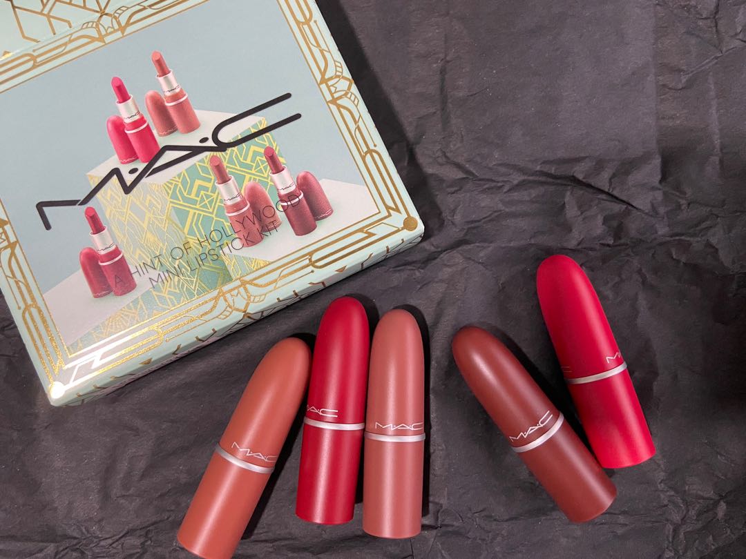 Mac Mini Lipstick Kit (5), Beauty & Personal Care, Face, Makeup on ...