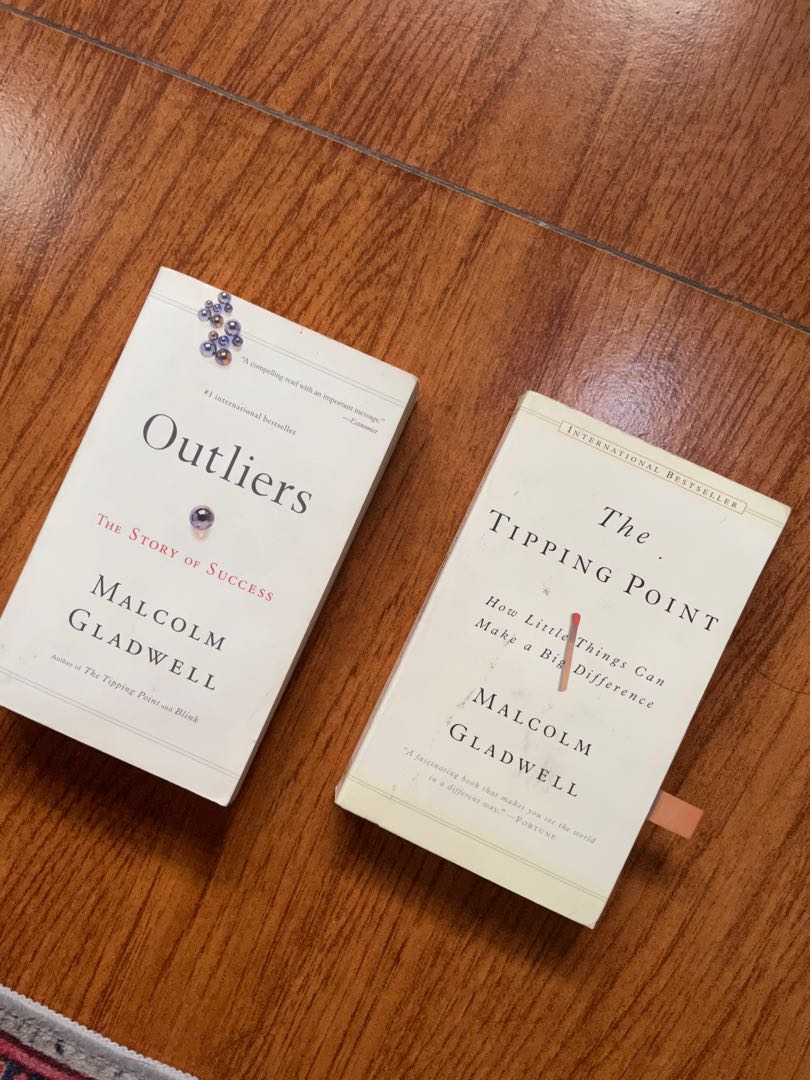 Malcolm Gladwell Bundle Tipping Point and Outliers, Hobbies & Toys ...