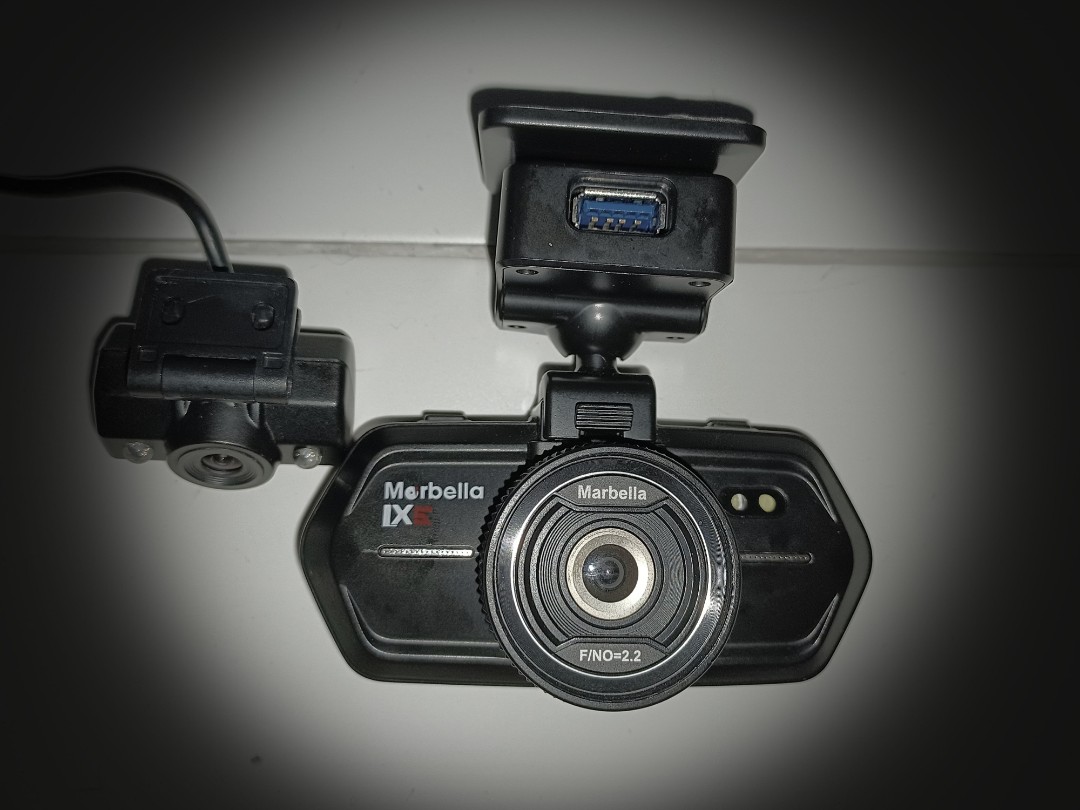 Marbella lx5 2 ch car dash cam, Car Accessories, Accessories on Carousell