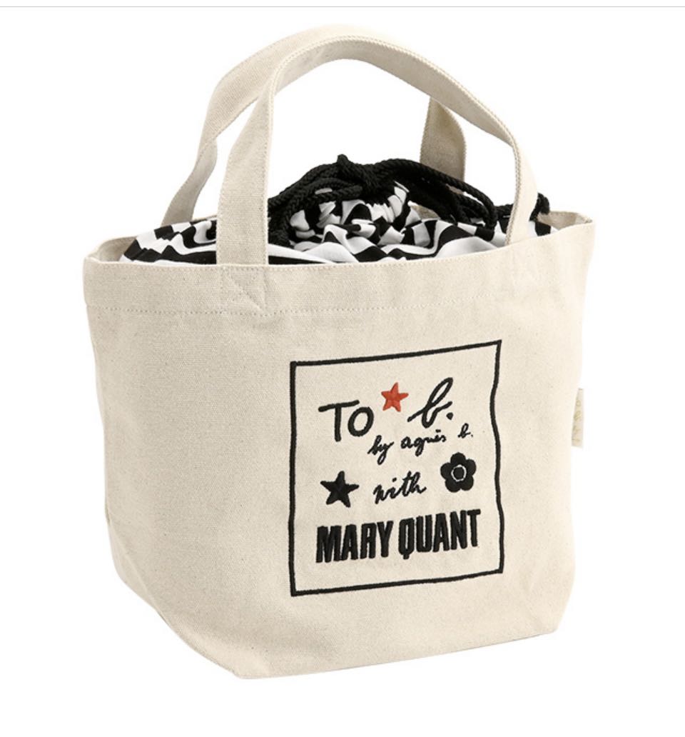 Limited Edition Agnes b x Mary Quant tote bag, Women's Fashion, Bags ...