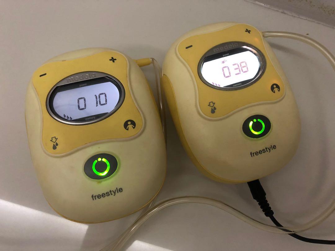 Medele Freestyle Breastpumps and breastfeeding bundle, Babies & Kids ...