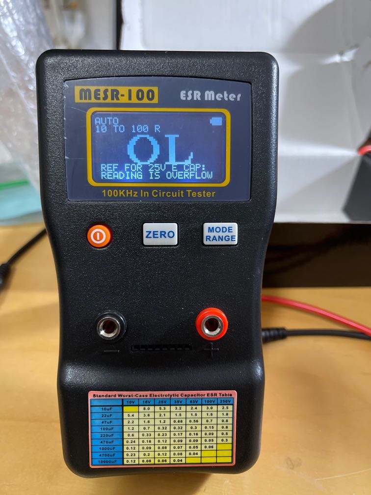 Mesr-100 esr meter, Audio, Other Audio Equipment on Carousell