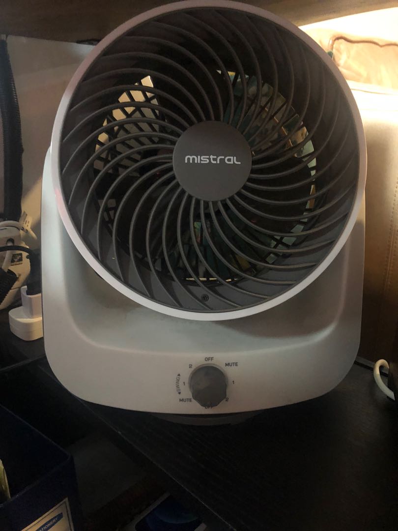 Mistral Swing Fan - 3 speed, Furniture & Home Living, Lighting & Fans ...