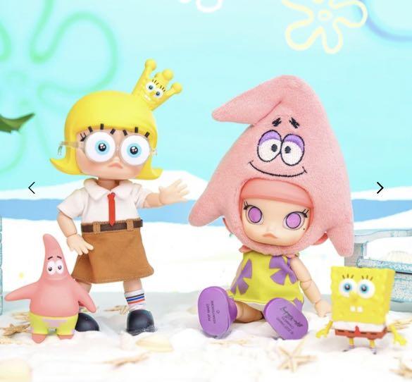 Molly x Spongebob x Patrick Star, popmart, Hobbies & Toys, Toys & Games ...