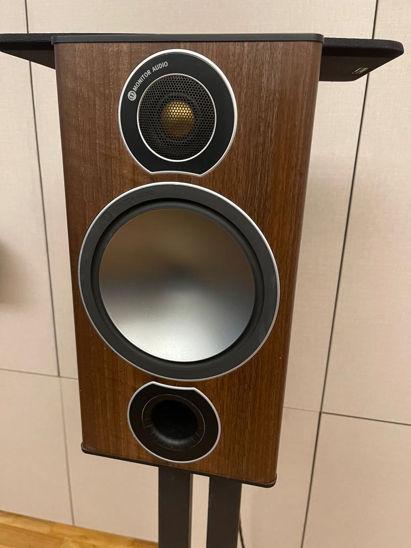 Monitor Audio Bookshelf Speakers with Stand, Audio, Soundbars, Speakers ...