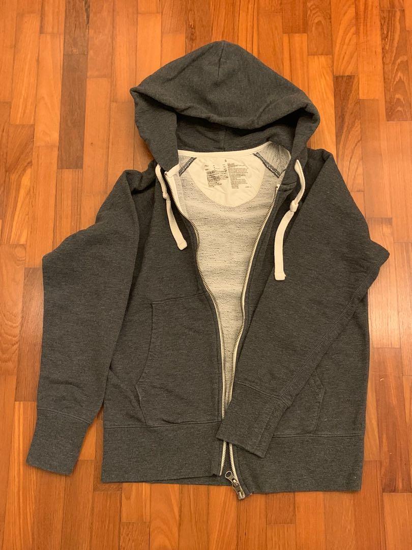 muji dark jacket with hoodie, Women's Fashion, Coats, Jackets and ...