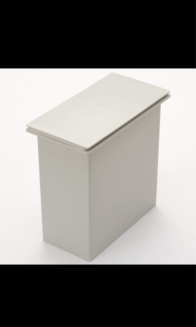 Muji Dustbin Small PP Dustbox (Brand New), Furniture & Home Living ...