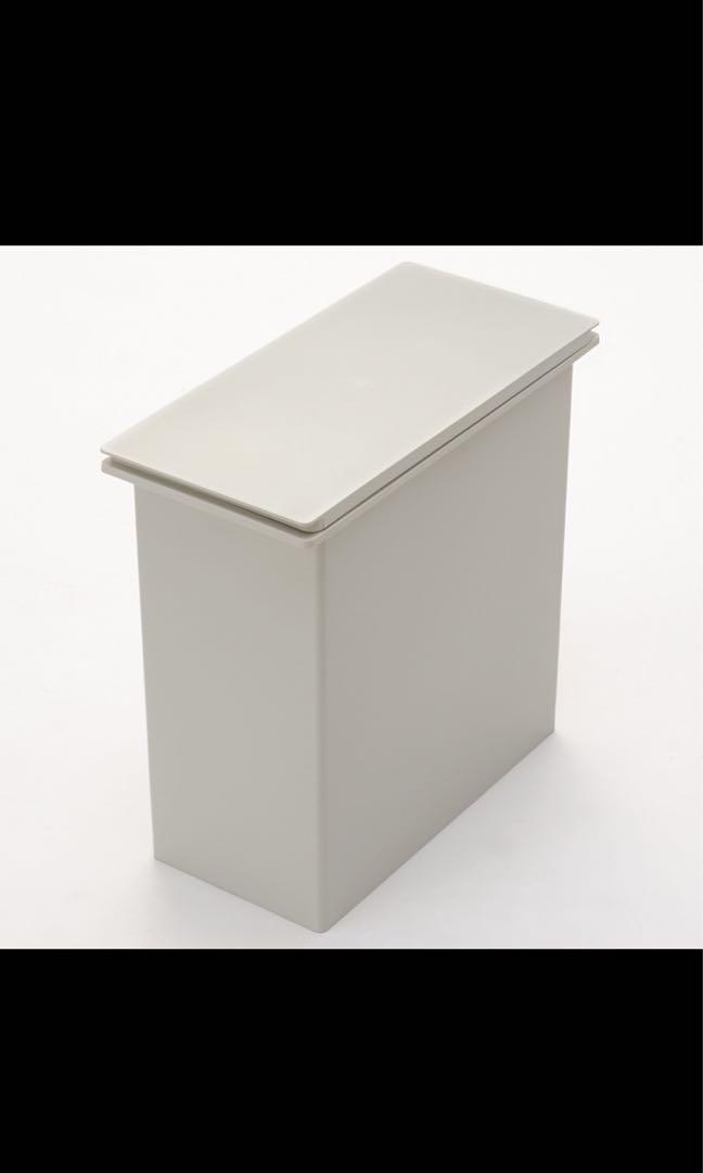 Muji Dustbin Small PP Dustbox (Brand New), Furniture & Home Living ...