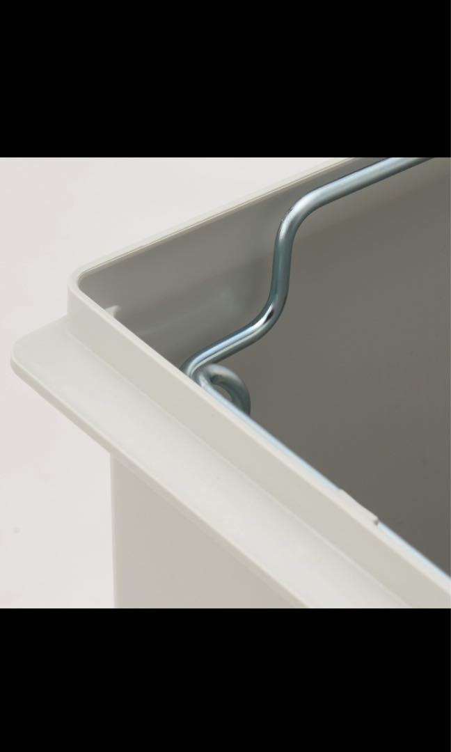 Muji Dustbin Small PP Dustbox (Brand New), Furniture & Home Living ...