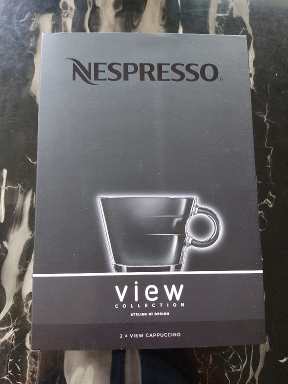 Nespresso View Collection cup and saucer set, TV & Home Appliances ...