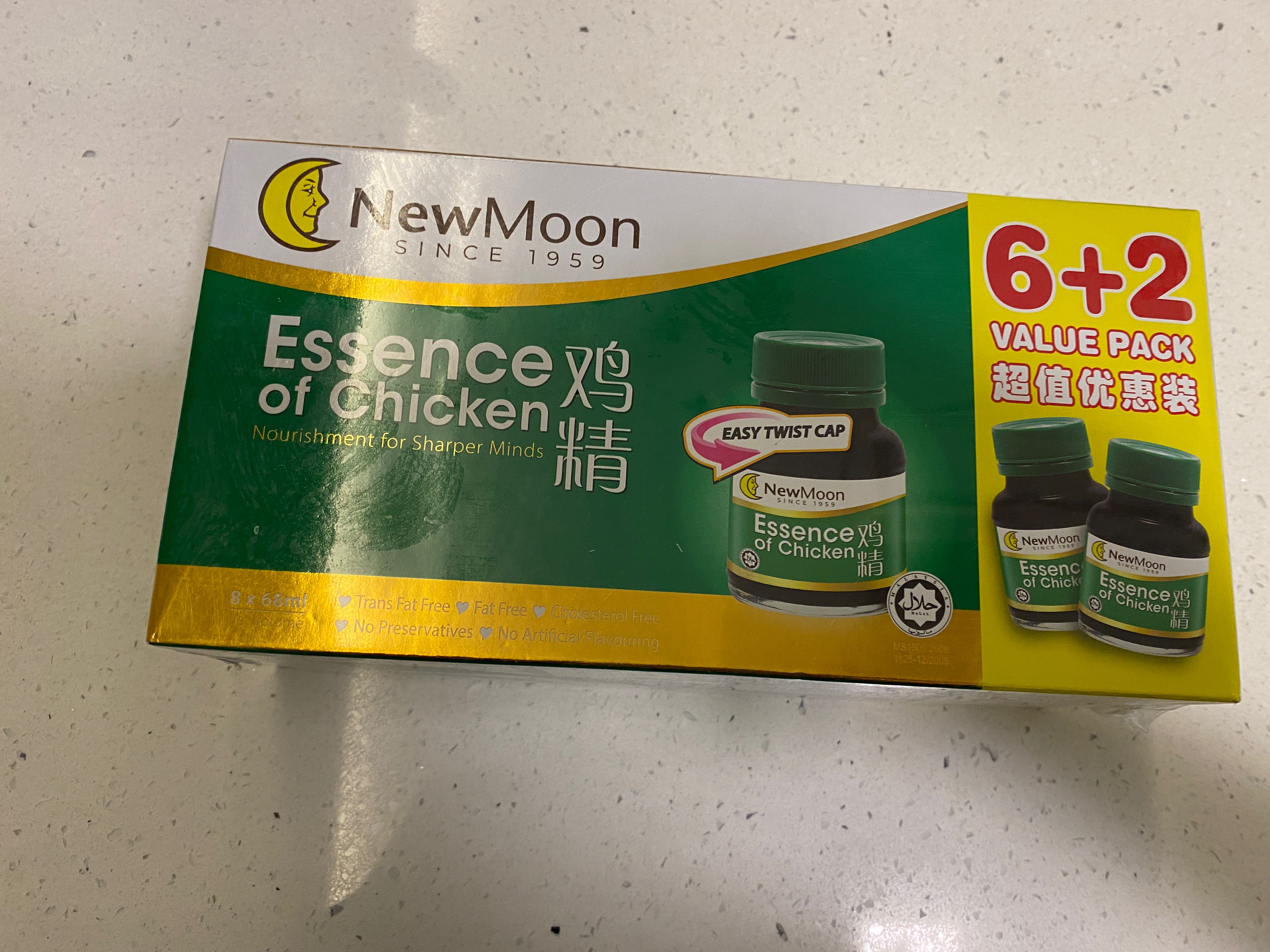 New Moon Essence of chicken, Health & Nutrition, Health Supplements ...