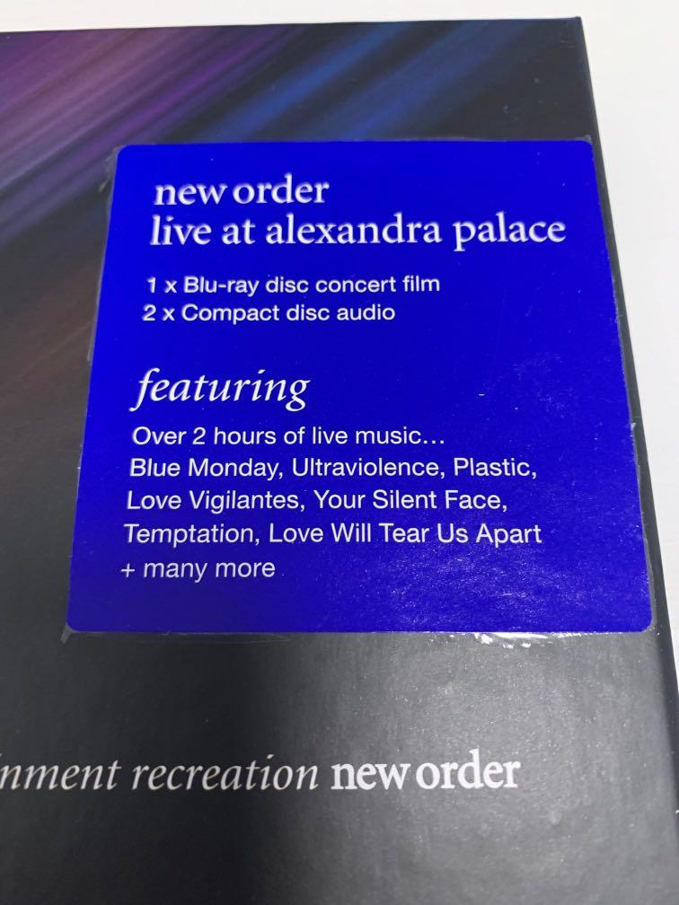 New Order CD Live At Alexandra Palace 2CD+ 1 Blu Ray 藍光 德版, 興趣及遊戲, 音樂樂器 ...